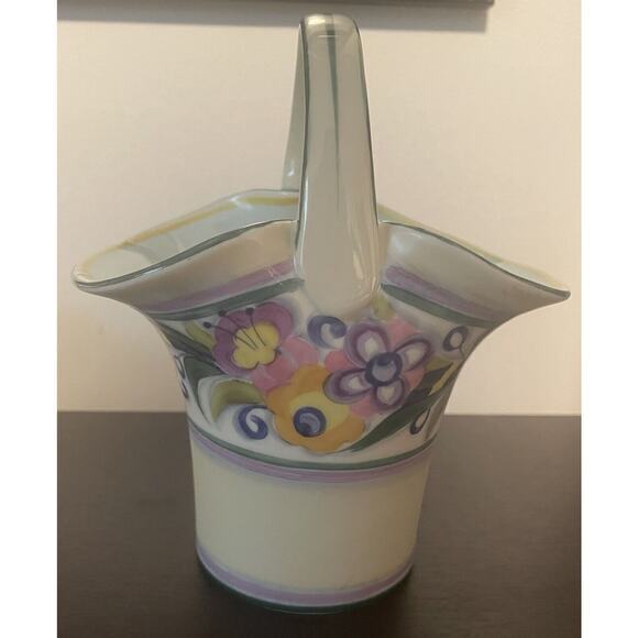 Noritake | Accents | Noritake Antique Hand Painted Made In Japan Basket ...